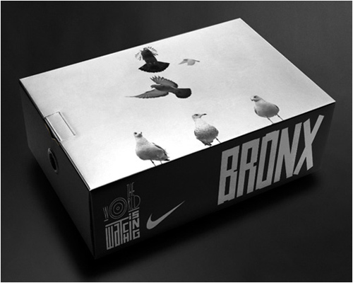 Nike lleva barrios de Manhattan a cajas de zapatos - Yorokobu
