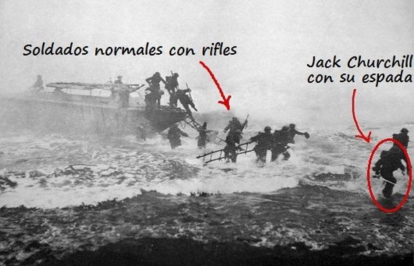 Loco Jack, el soldado que cargaba contra los nazis espada en mano ...