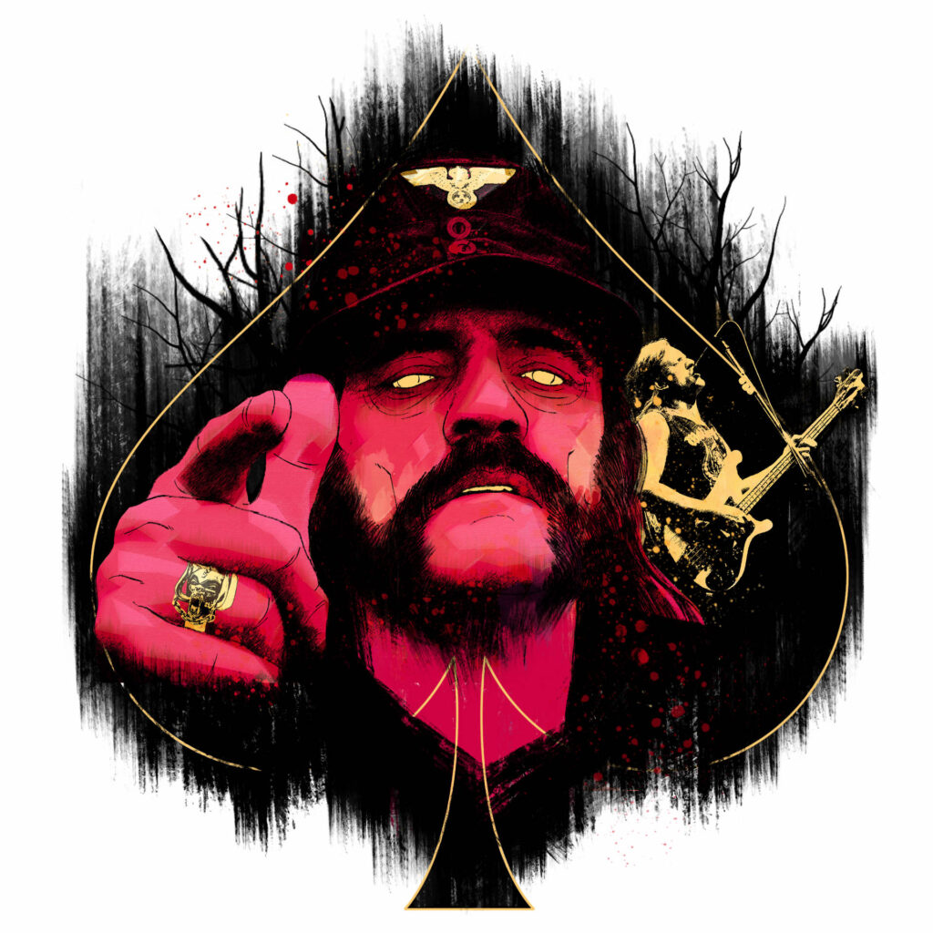 Rock 'n' Draw | Lemmy: born to lose, lived to win