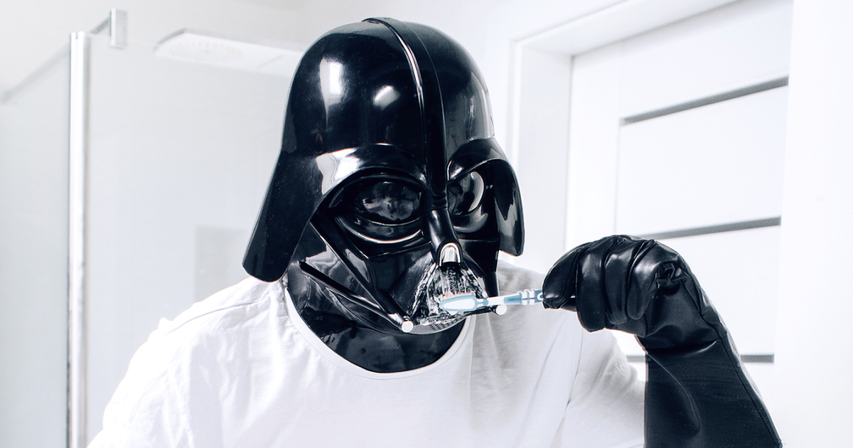 Darth Vader también mea - Yorokobu