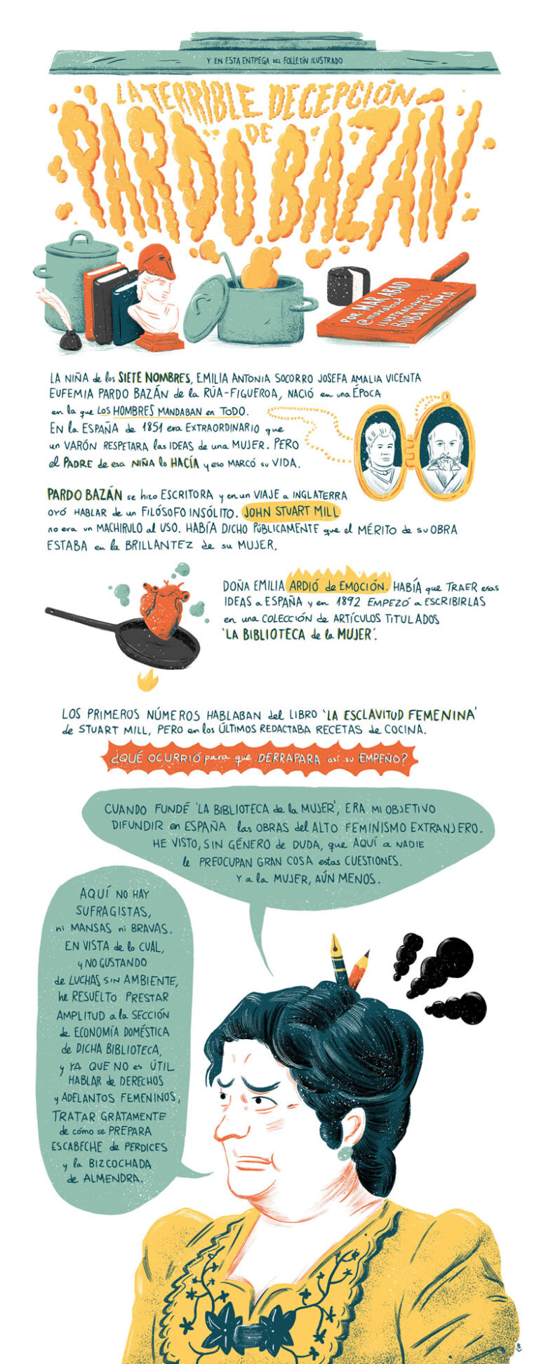 La terrible decepción de Emilia Pardo Bazán - Yorokobu