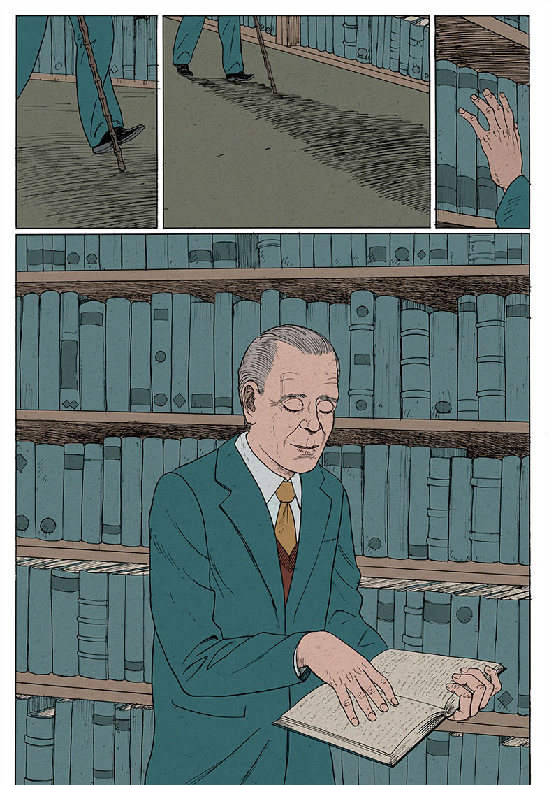 Un cómic de Borges que explica cómo hizo su cuento más famoso: 'El Aleph'