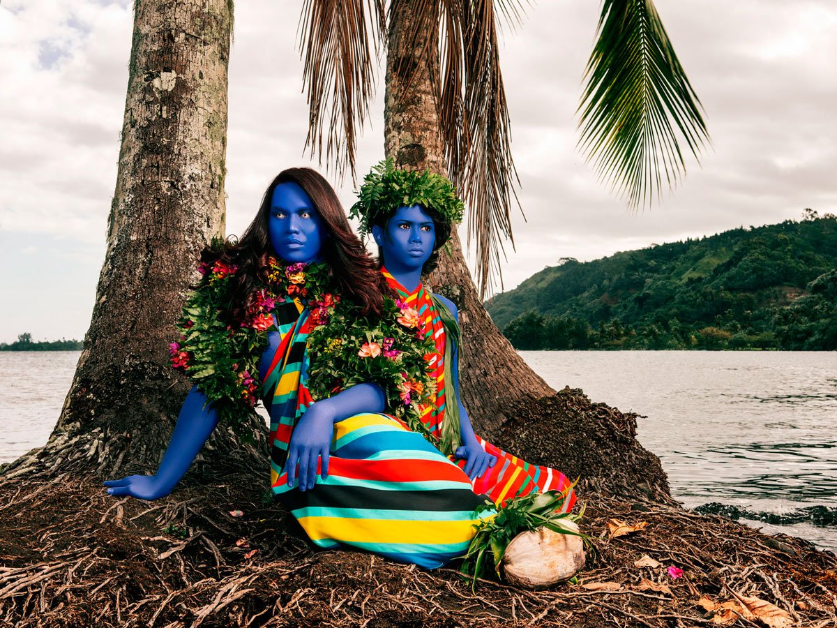Namsa Leuba fotografía a los mahu y rae rae de Polinesia Francesa