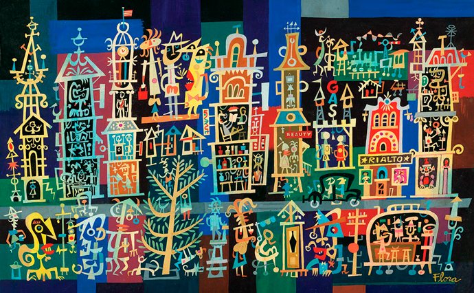 Jim Flora, el ilustrador de portadas de discos de jazz