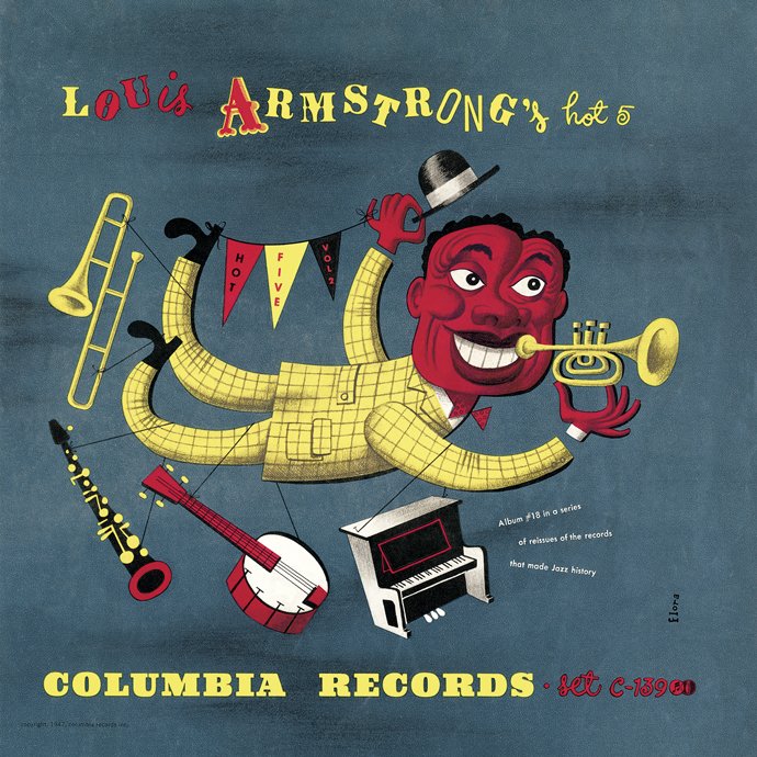 Jim Flora, el ilustrador de portadas de discos de jazz