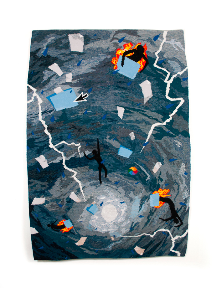 Molly Kent habla de sus problemas de salud mental en sus tapices