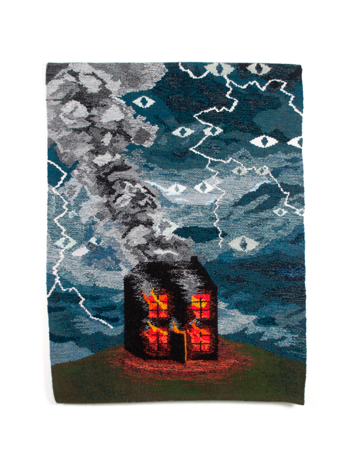 Molly Kent habla de sus problemas de salud mental en sus tapices