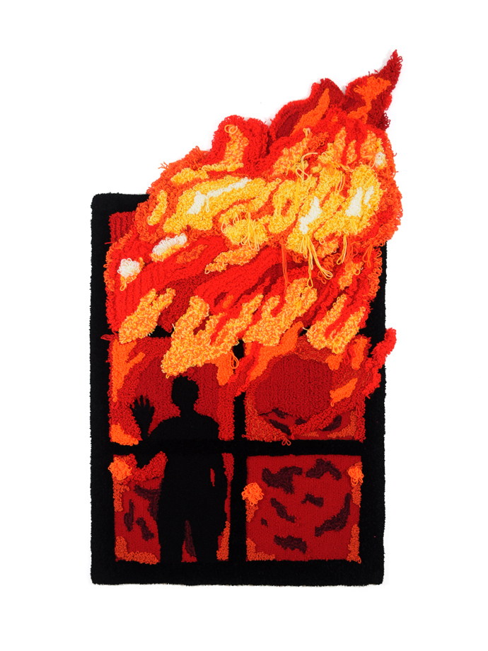 Molly Kent habla de sus problemas de salud mental en sus tapices